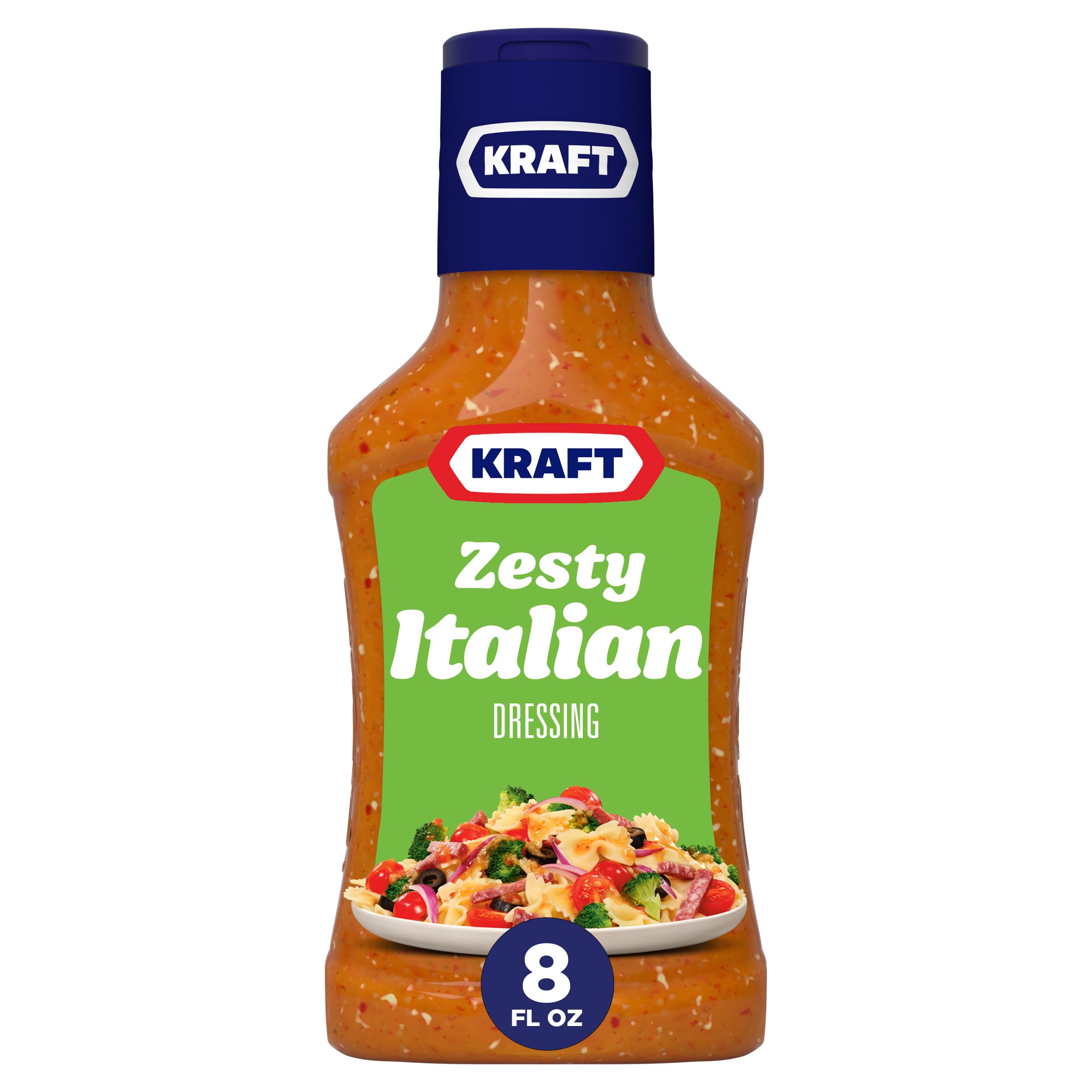 Kraft Zesty Italian Salad Dressing (8 fl oz Bottle)