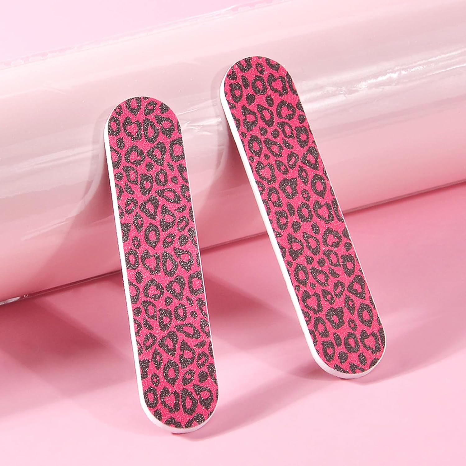 Amazon.com : Generic 20PCS Mini Nail Files Double Sided Colorful Print ...