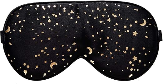 100% Silk Sleep mask with Adjustable Strap,Comfortable and Super Soft ...