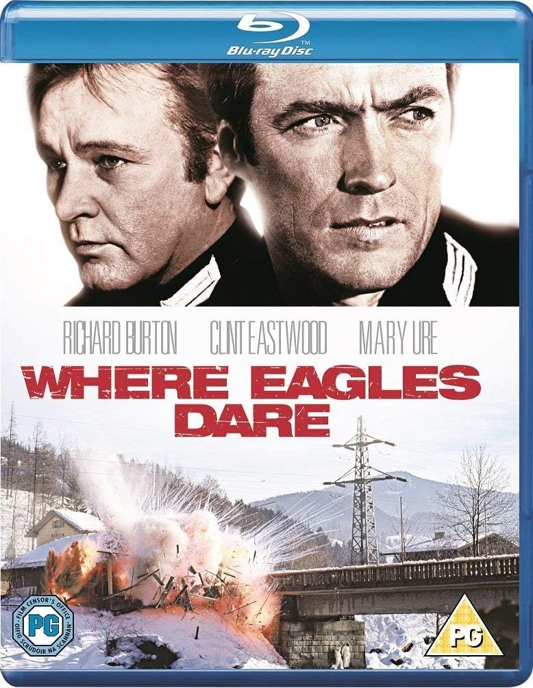 Where Eagles Dare : Richard Burton, Clint Eastwood, Mary Ure, Michael ...
