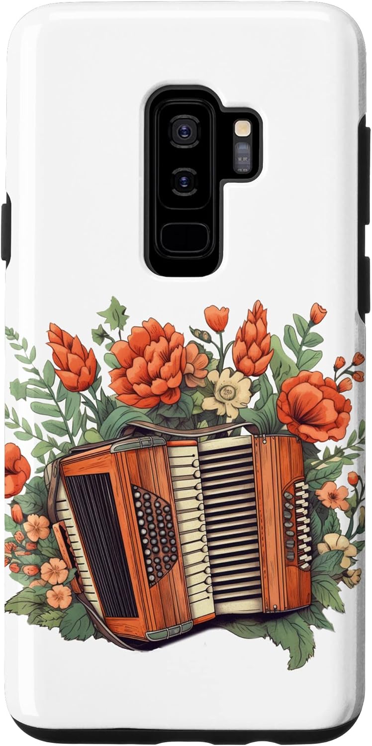 Amazon.com: Galaxy S9+ Cottagecore Accordion Aesthetic Musical ...