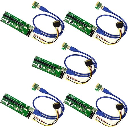 Amazon.com: Dr.meter [Bitcoin Mining Dedicated Card 6-Pack VER 006C PCI ...