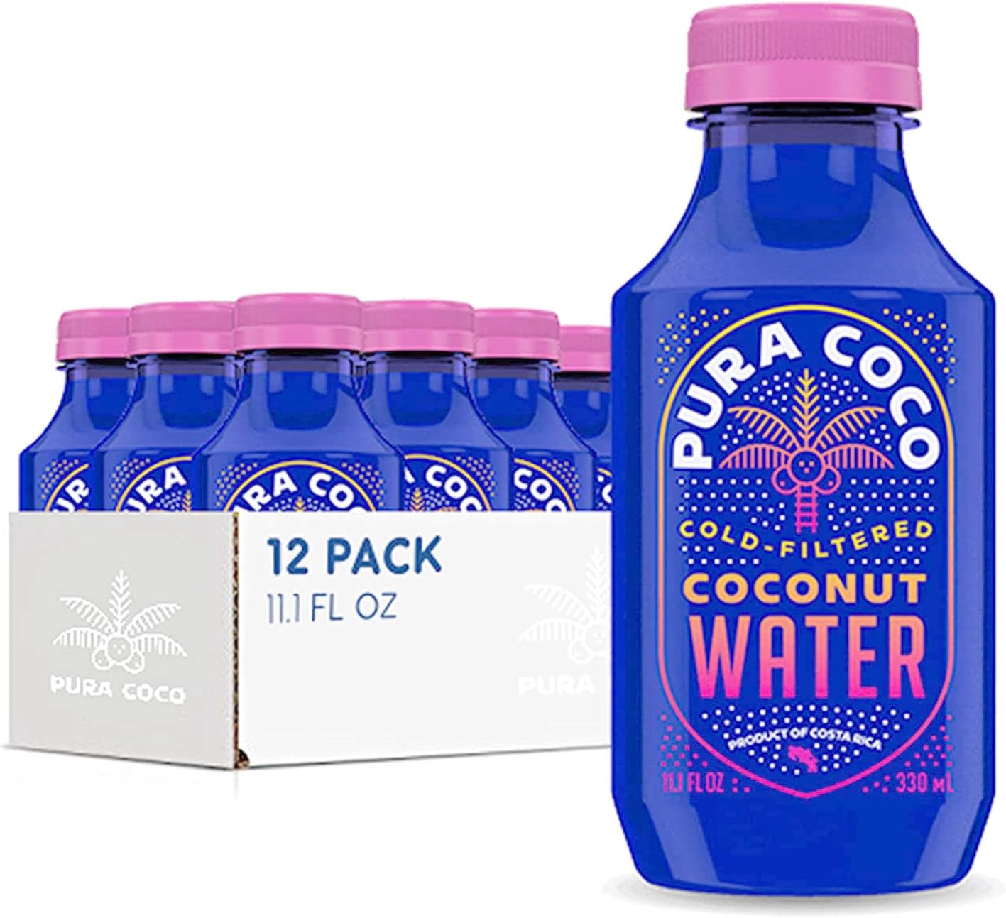 Amazon.com : PURA COCO COCONUT WATER — Natural & delicious - Non-GMO ...