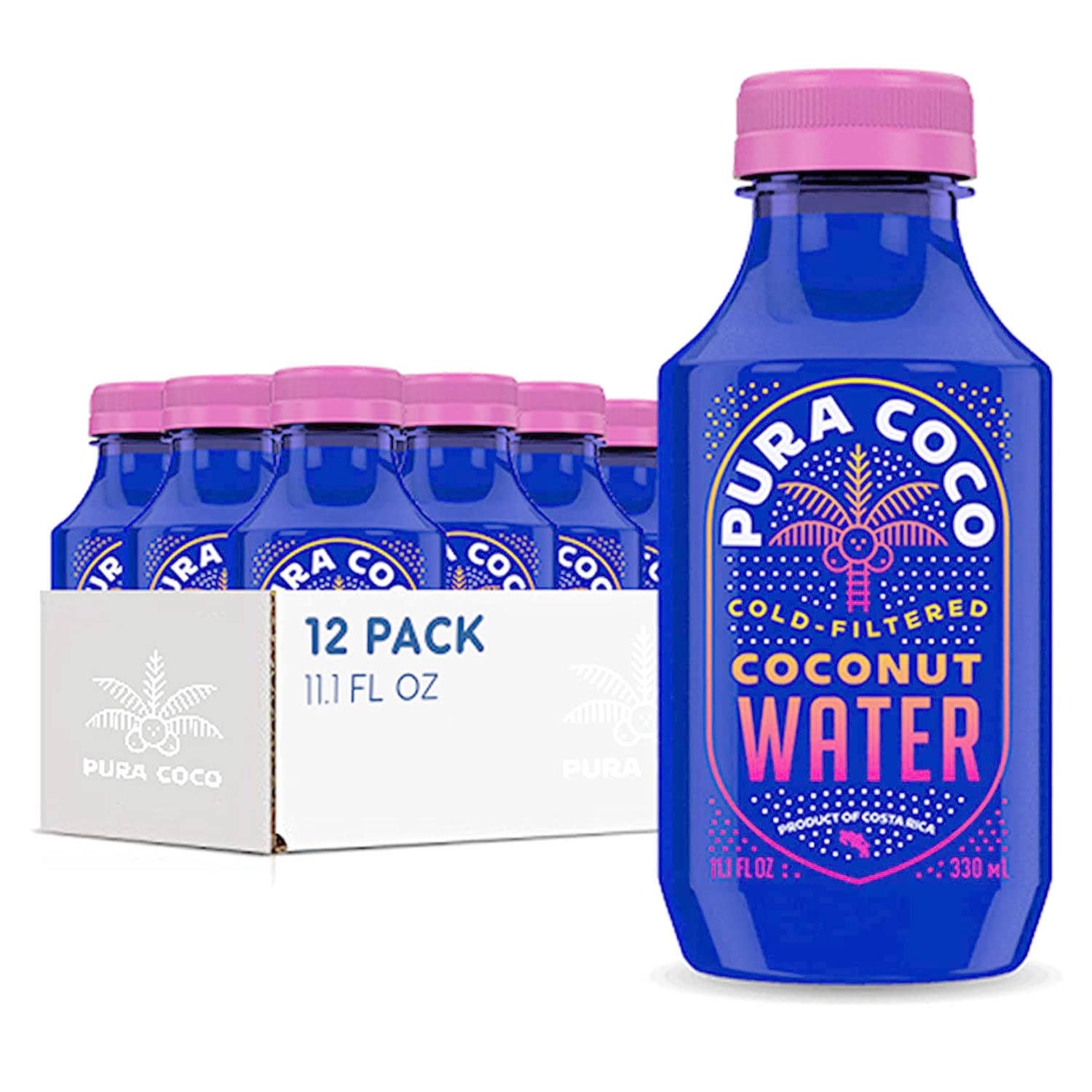 Amazon.com : PURA COCO COCONUT WATER — Natural & delicious - Non-GMO ...