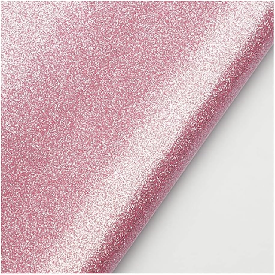 Amazon.com: Sparkle Vinyl Fabric, Smooth Glitter Faux Leather Sheets ...