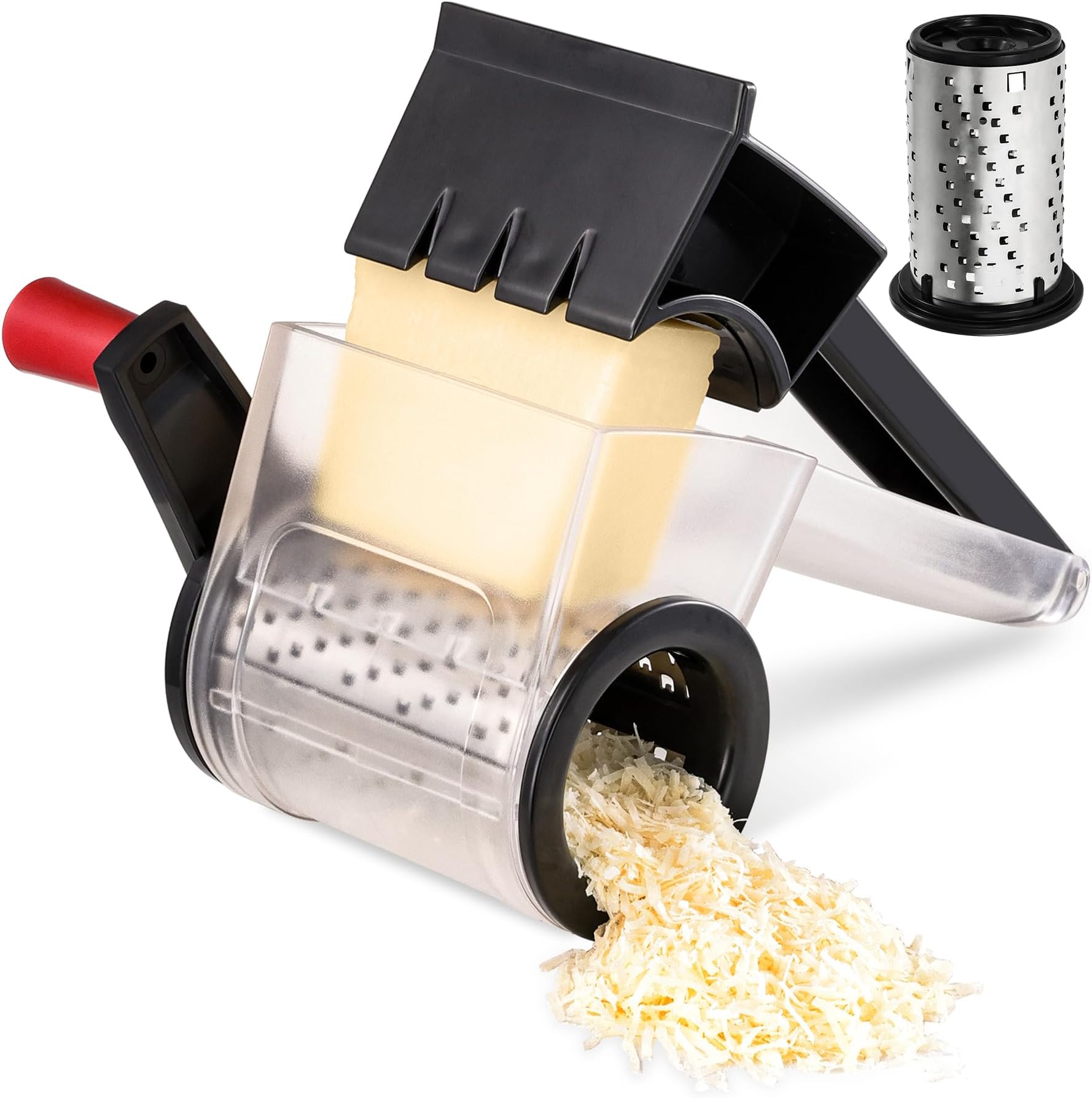 Amazon.com: Kitchen Tools Hand Crank Shredder Butter Cheese Grater ...