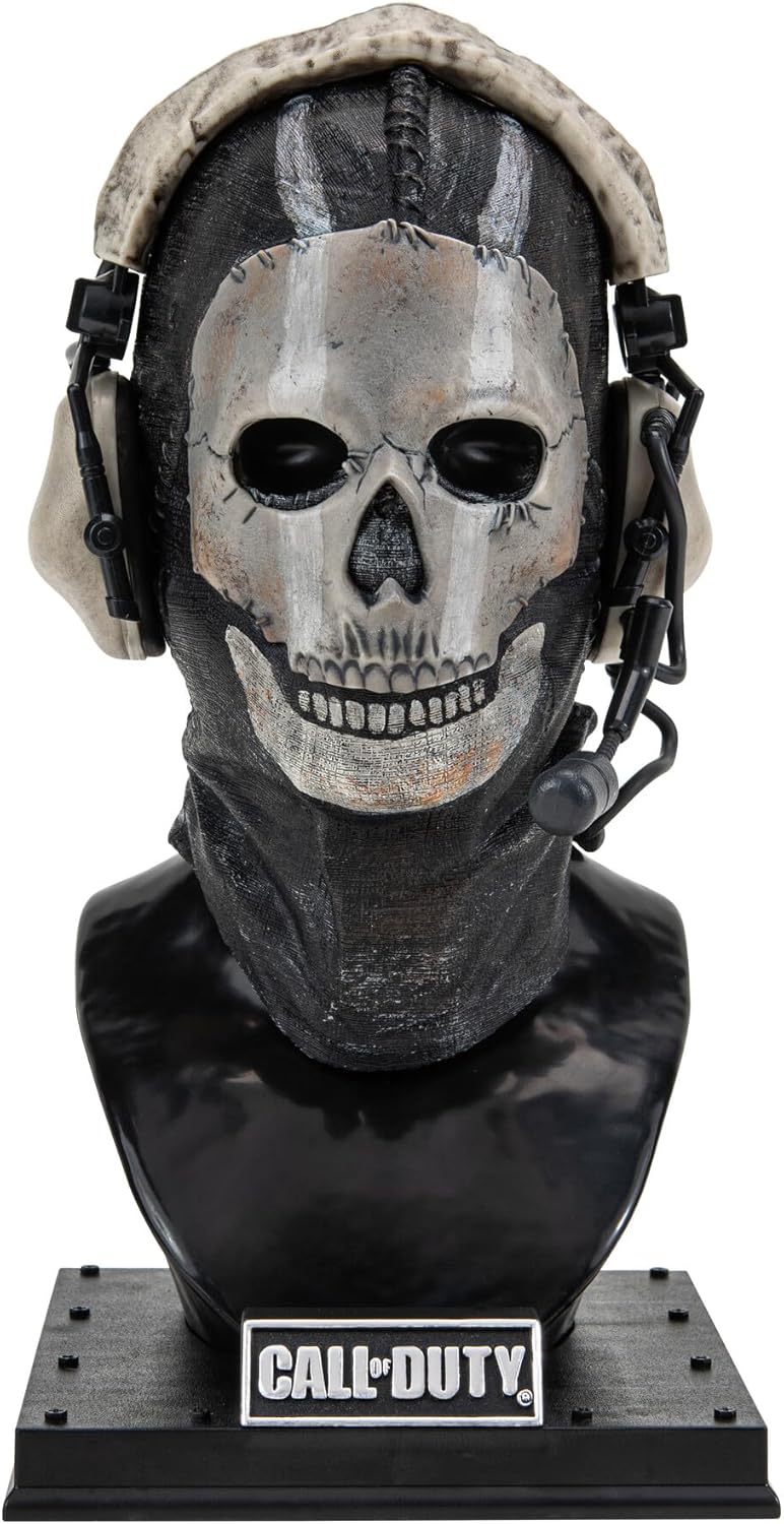 "Ghost Bust Statue - 8-inch Bust Statue Including Mask, Decorative ...
