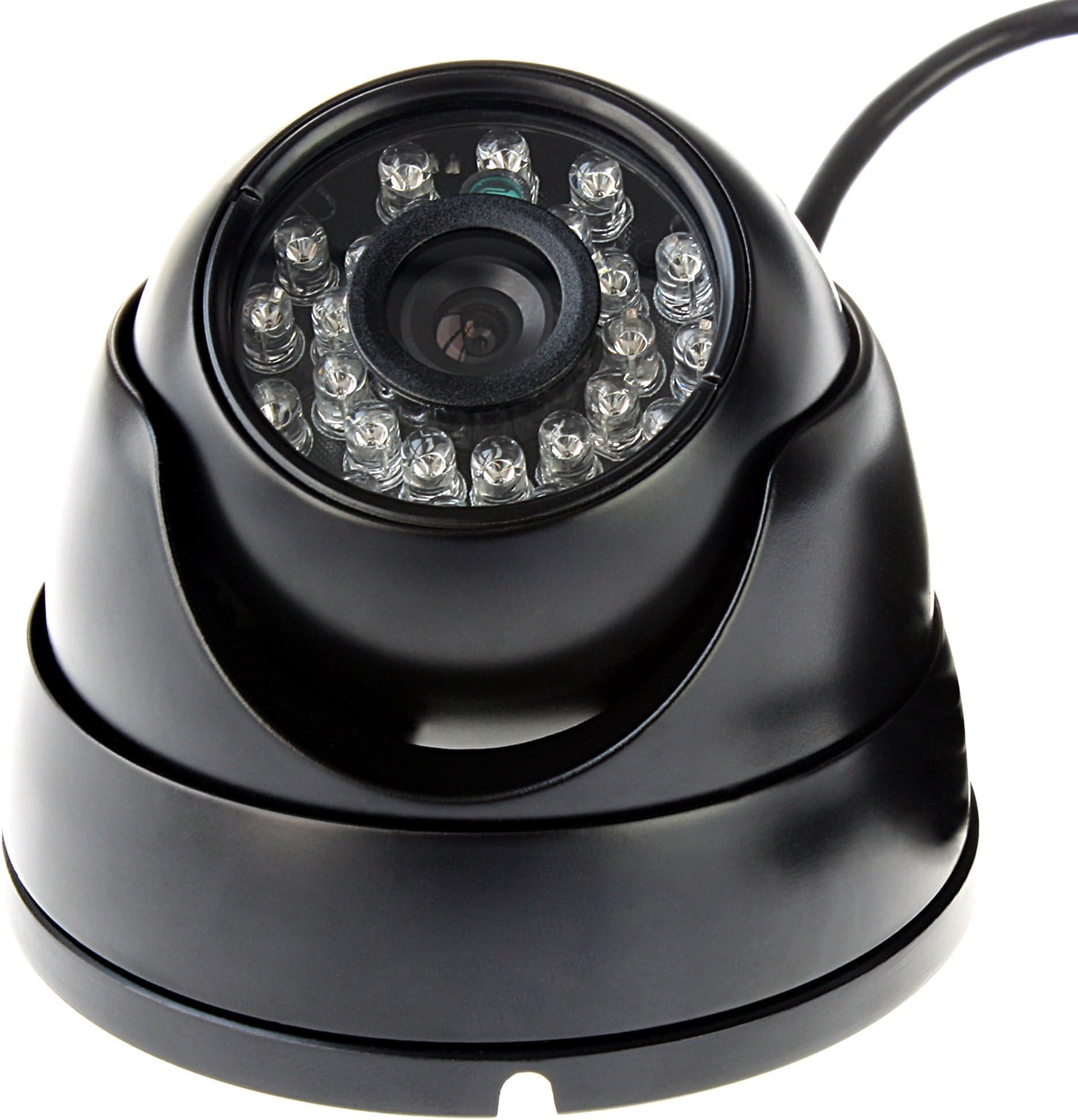 Amazon.com: ELP 3.6mm 1080P Dome Camera with IR LED Night Vision HD ...
