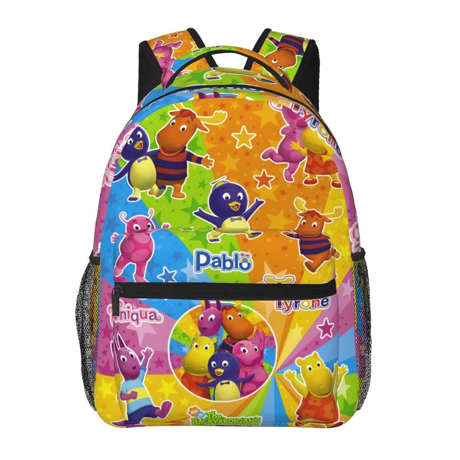 Amazon.com: Pobecan The Anime Backyardigans Backpack Funny Laptop Back ...