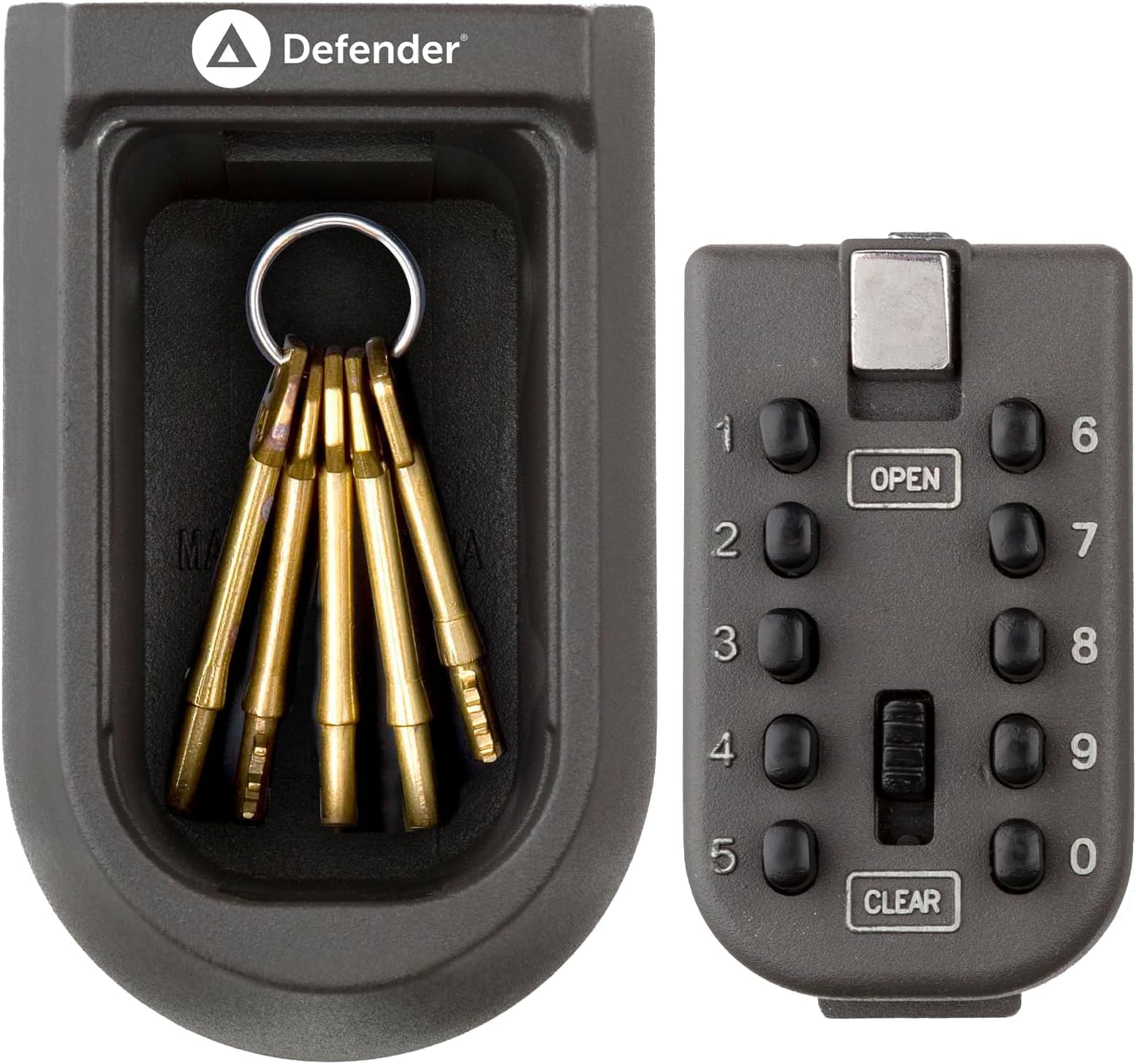Defender Compact Key Safe - Mini Combination Outdoor - Waterproof ...