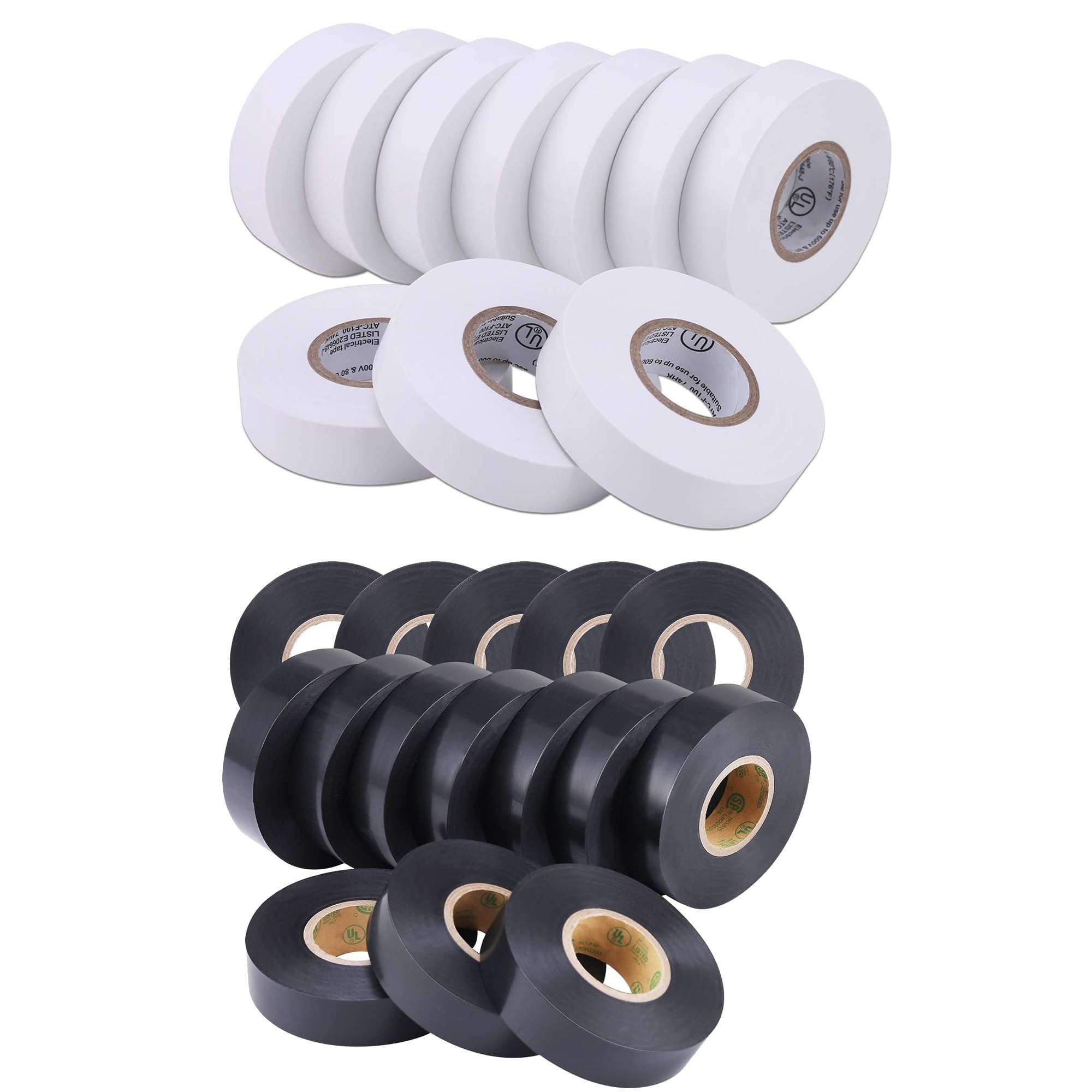 Lichamp Colored Vinyl Electrical Tape UL CSA Listed Lichamp 6-Pack ...