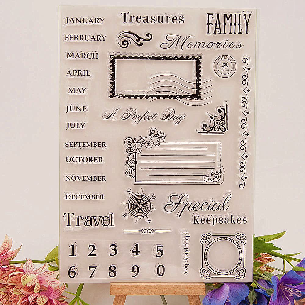 Amazon.com: Large Calendar Planner Month Postage Week Memorandum Stamp ...