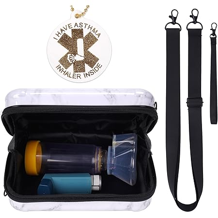 Amazon.com: Canboc Travel Carrying Case for Asthma Inhaler, Handheld ...