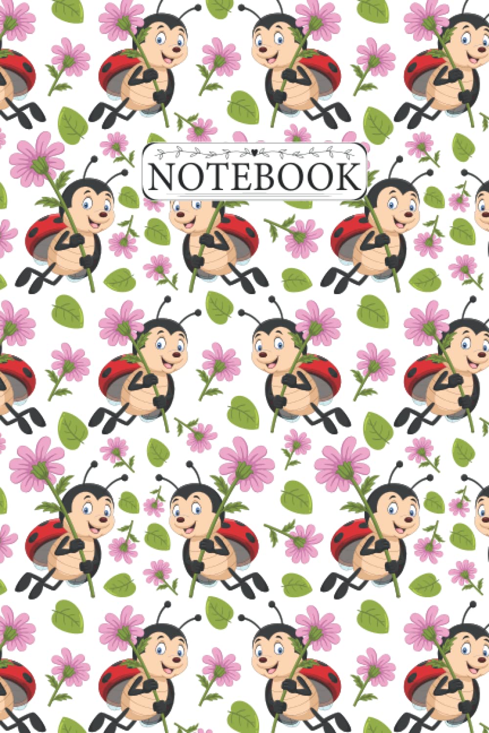 Amazon.com: Ladybug Notebook: Ladybug Blank Lined Notebook To Write ...