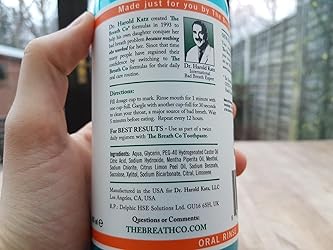 The Breath Co.Breath Co Alcohol Free Mouthwash - Dentist Formulated ...