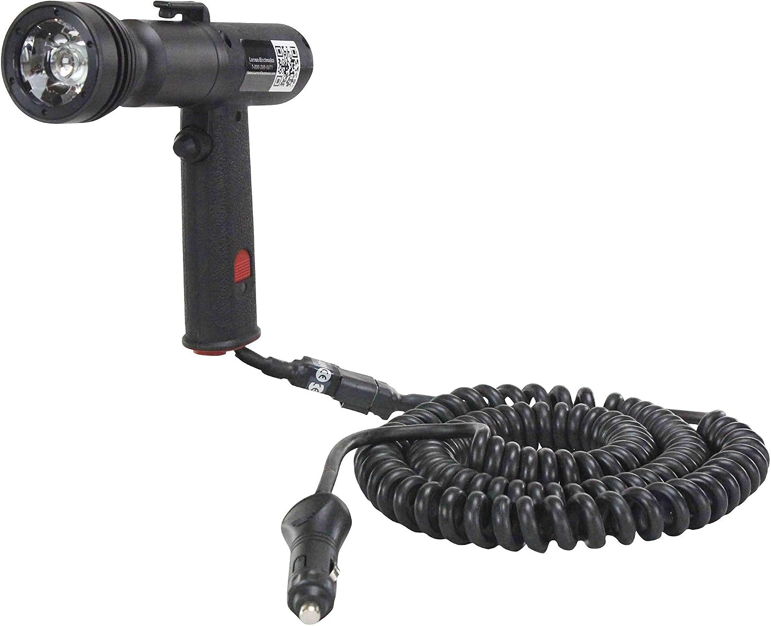 Infrared LED Handheld Spotlight - Pistol Grip Spotlight w/ 16' Coil ...