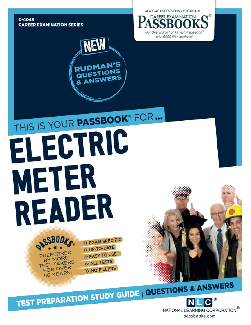 Amazon.com: Electric Meter Reader (C-4049): Passbooks Study Guide (4049 ...