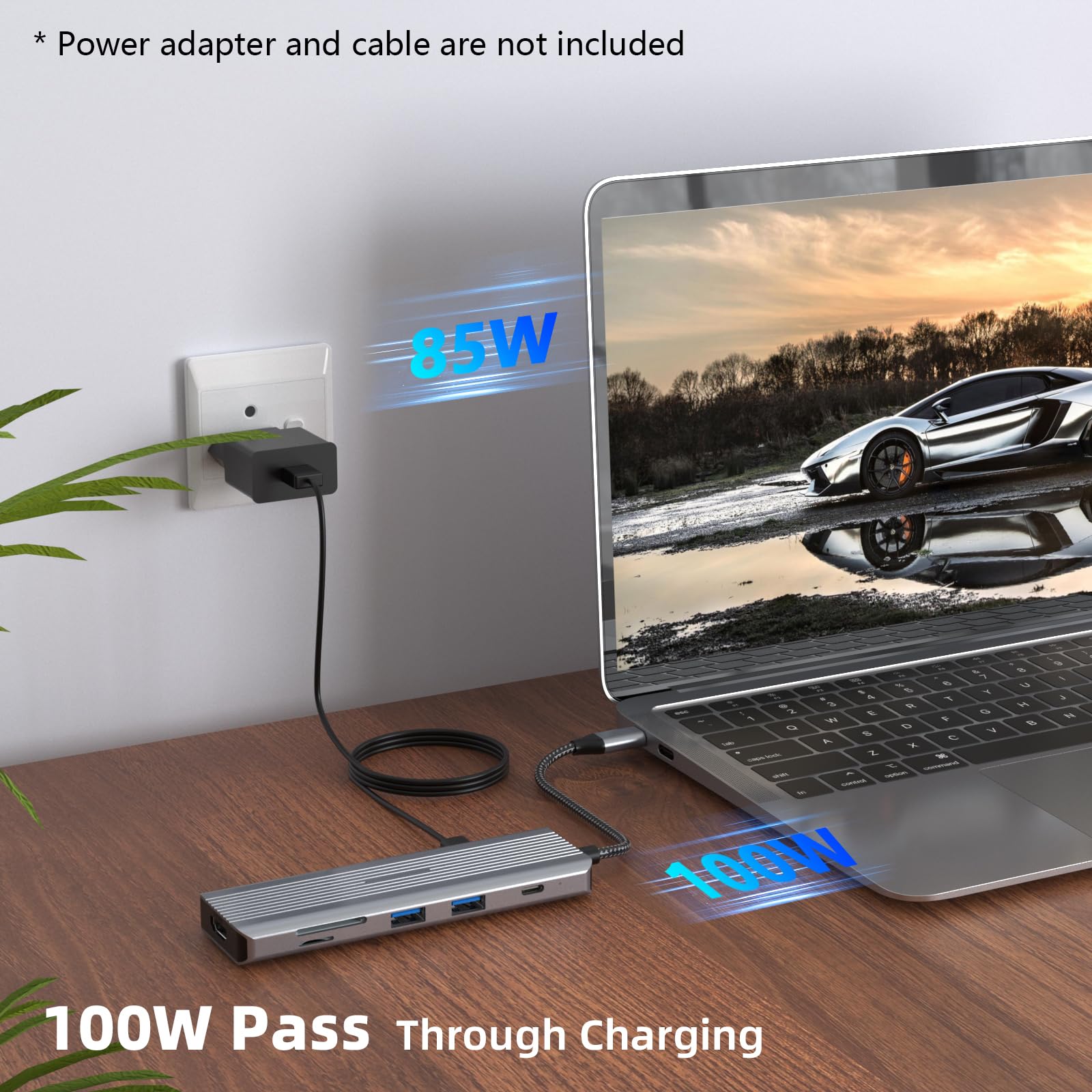 Snapklik.com : 4K HDMI Hub Adapter, 4K Docking Station