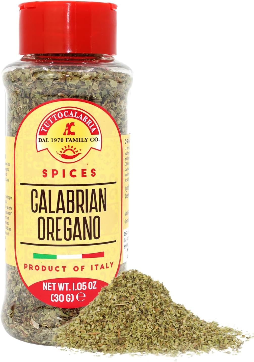 Amazon.com : Sanniti Origano di Calabria Italian Dried Oregano on the ...