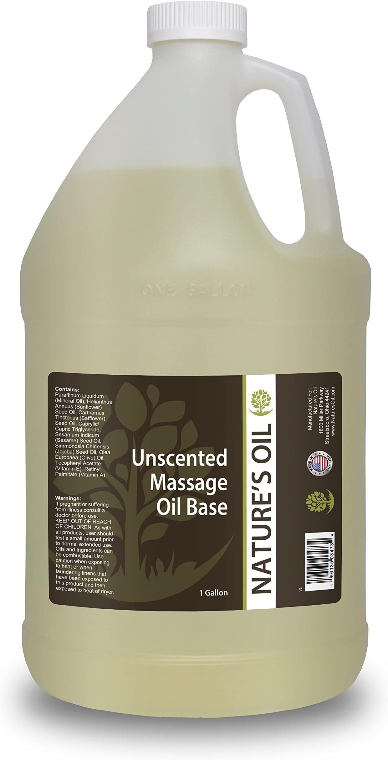 Amazon.com: La Almona - Ultimate Glide Massage Oil, 1 Gallon with ...