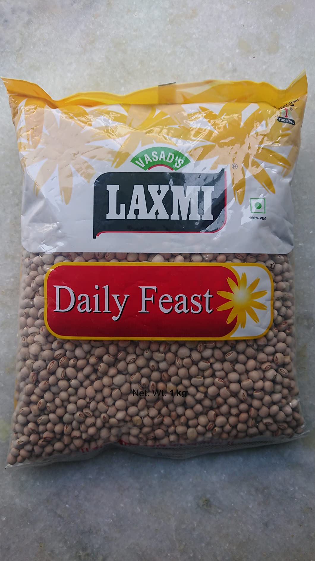 Laxmi Daily Feast 2kg Whole Toor/Whole Gram | Natural Whole Toor/Whole ...