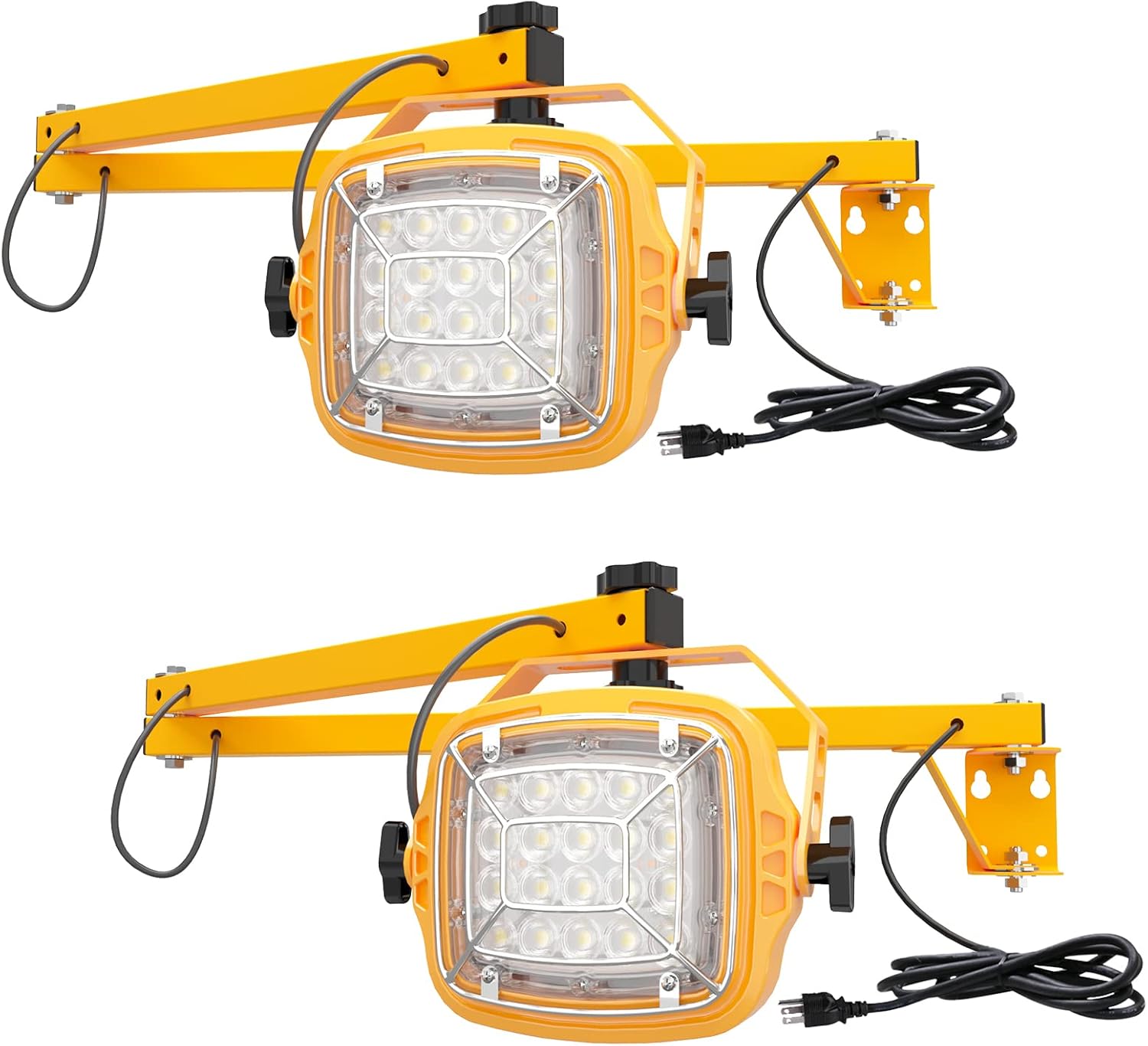 G GJIA 30W LED Loading Dock Light with 40" Folding Arm, 4,200 Lumens ...