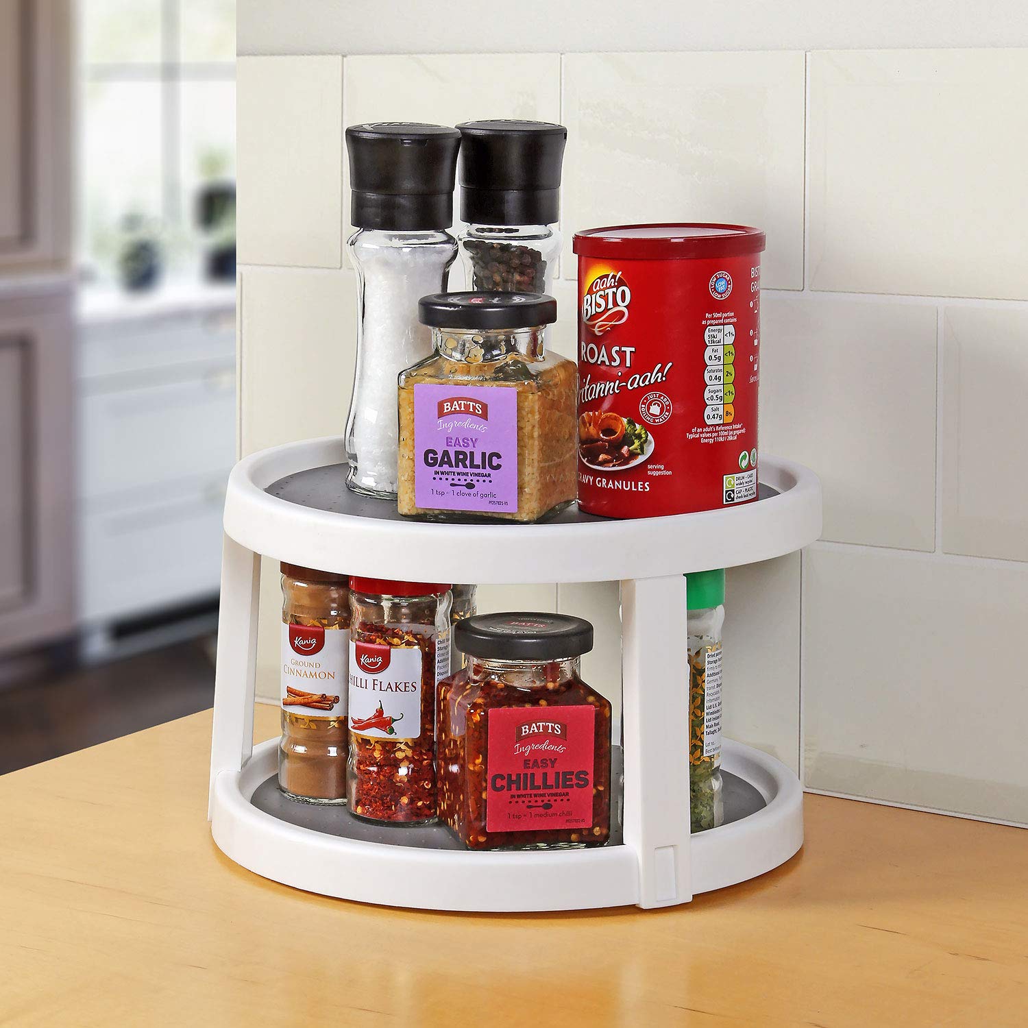 Spin Pantry Organizers Kitchen Lazy Susan Turntable Organizer For