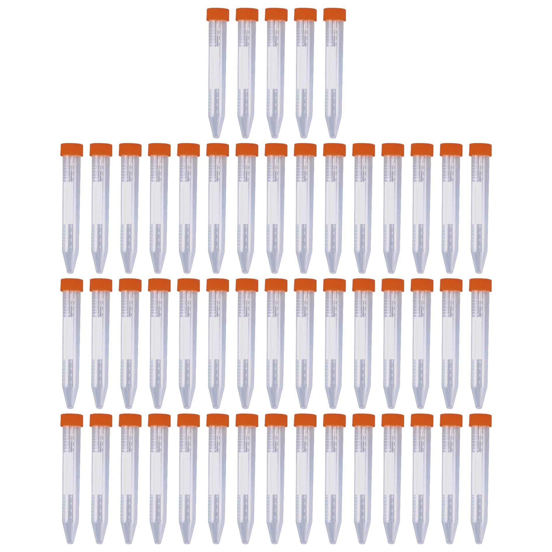 Snapklik.com : Antrader Centrifuge Tubes 15mL,Conical Tubes Sterile 50 PCS