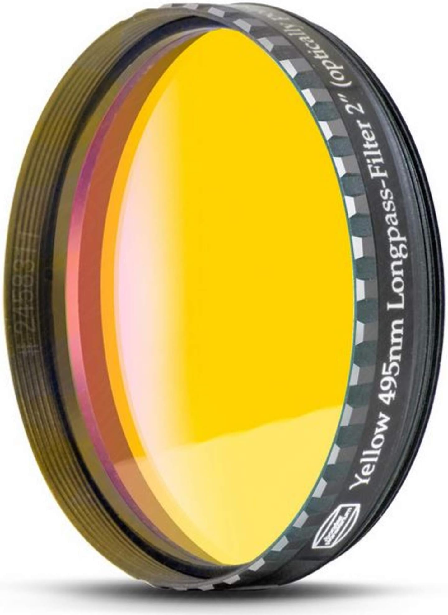 Amazon.com : Baader Planetarium Yellow 495nm Long-Pass Filter, 2 ...