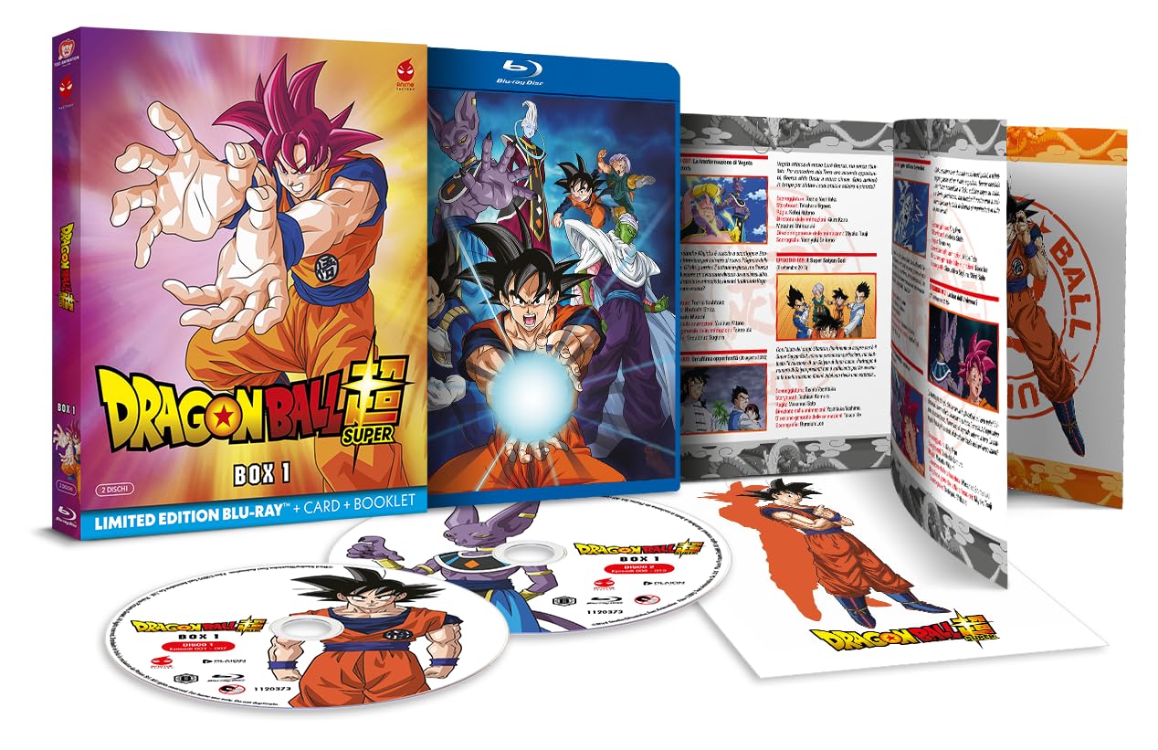 Dragon Ball Super Box 1 (2 Blu-ray): Amazon.it: Masako Nozawa, Akira ...