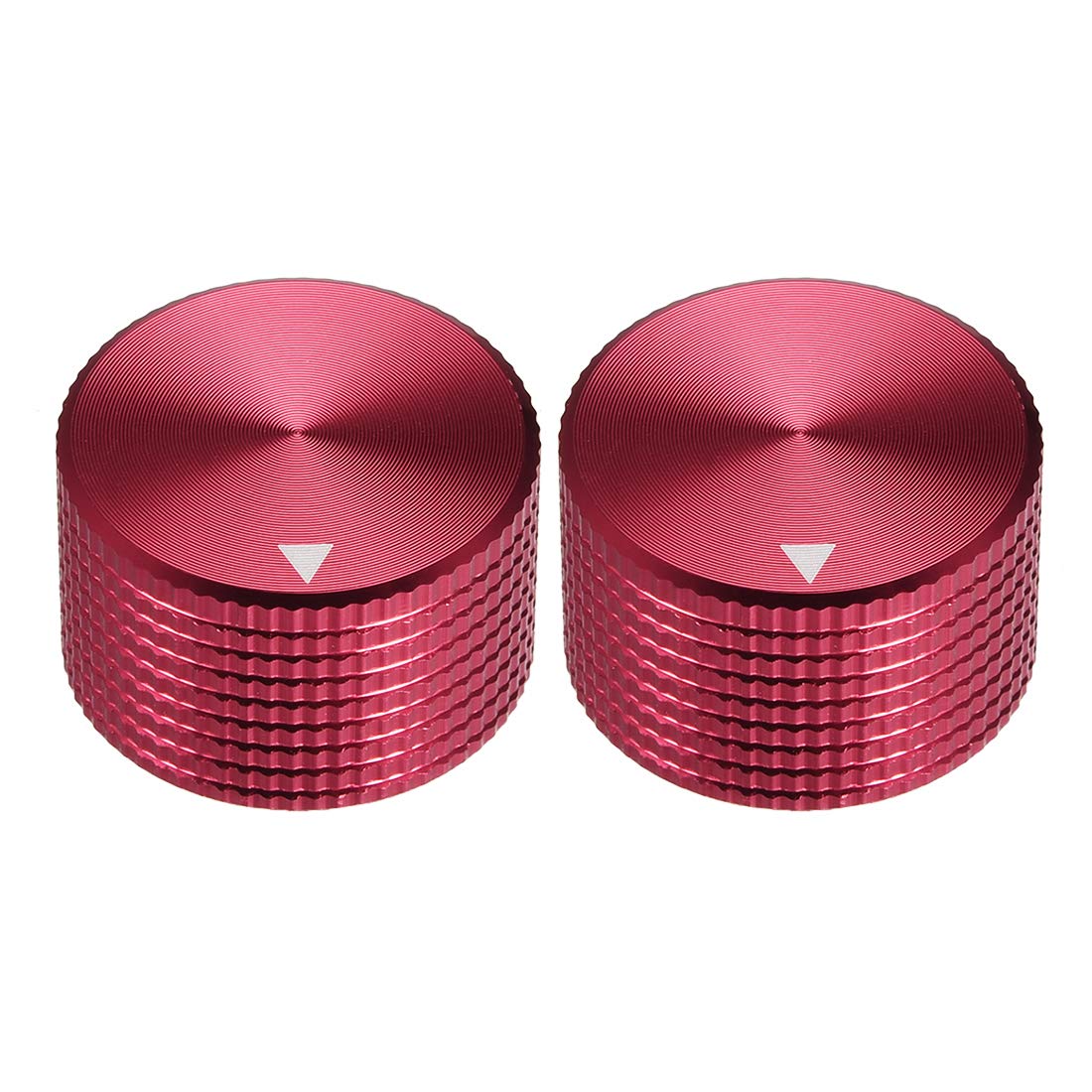 uxcell Stereo Knob, 25 * 6 * 15.5 mm Aluminium Alloy, Volume Control ...