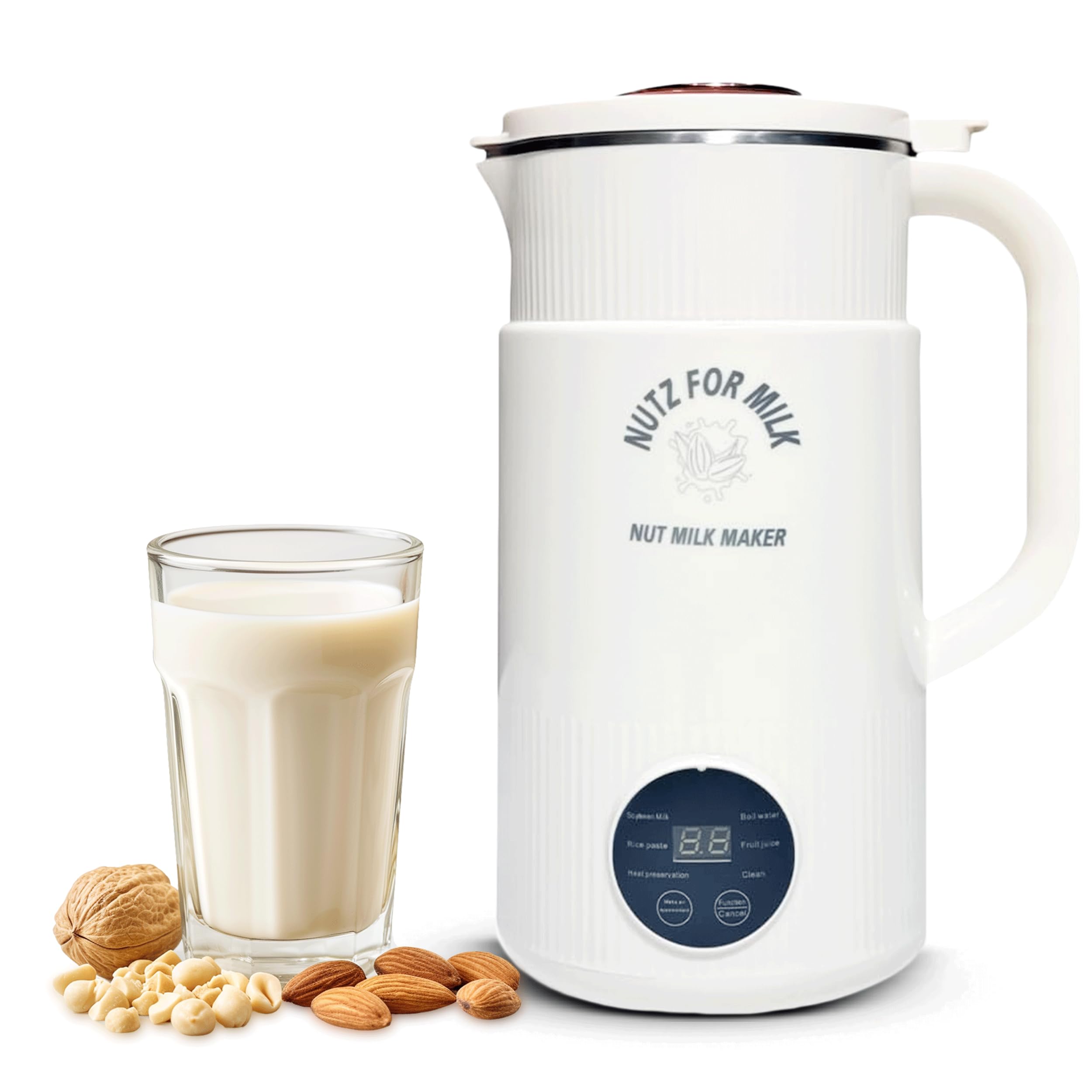 Amazon.com: Nut Milk Maker, 28oz Plant-Based Nut Milk Machine for ...