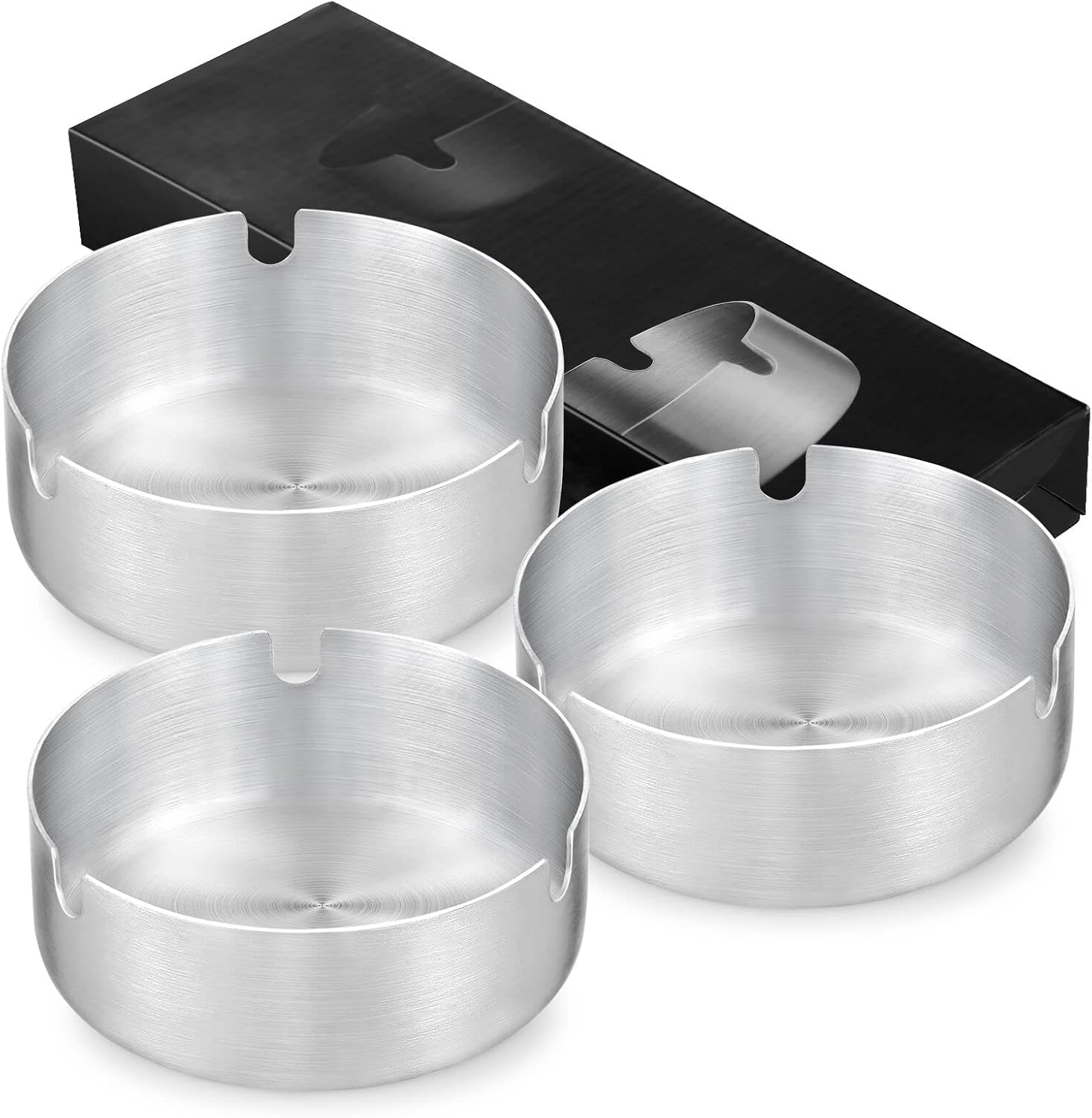 Amazon.com: Pack of 3 Outdoor Ashtray, Ash Tray Sets for Cigarettes ...