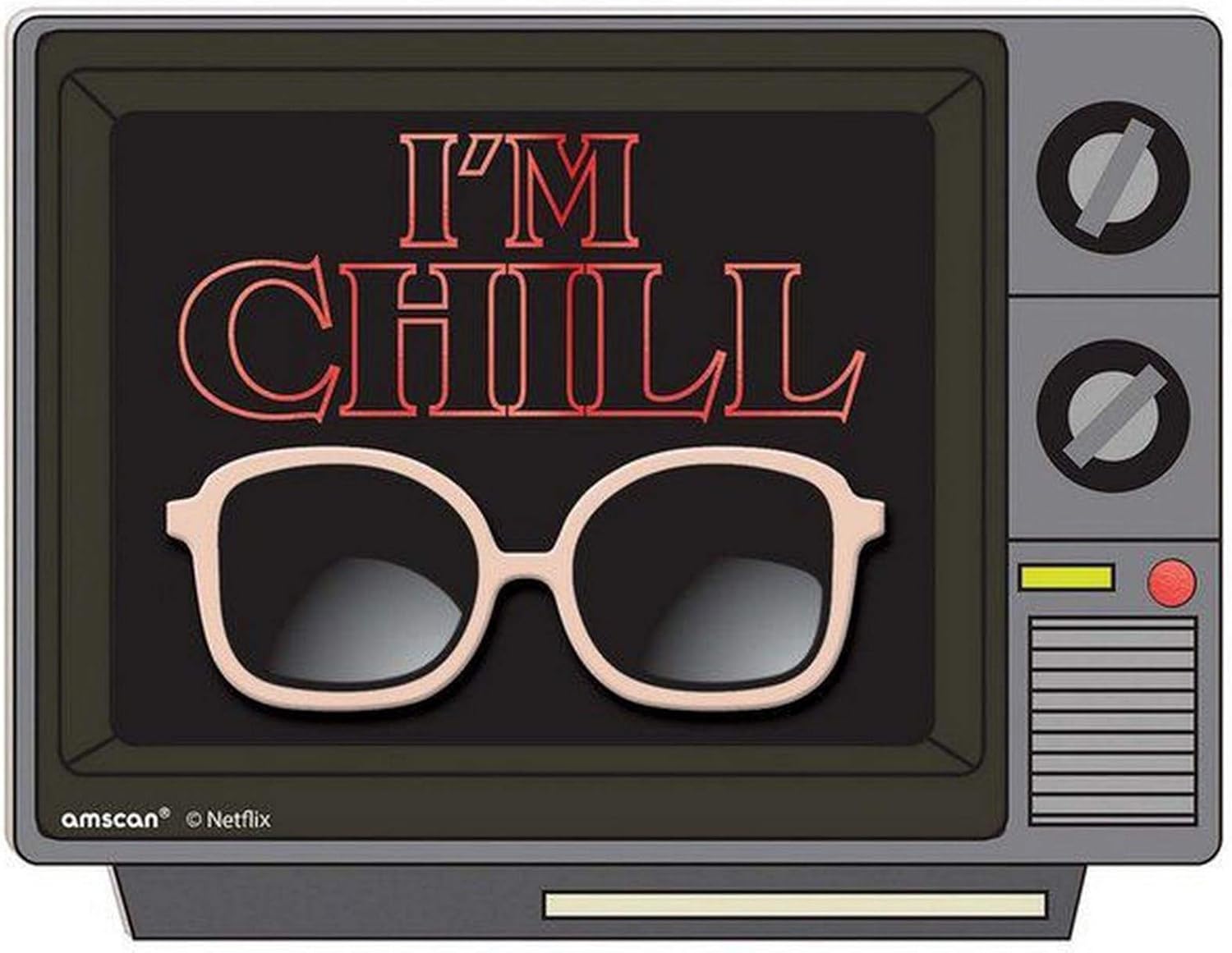 Amazon.com: I'm Chill TV Mini Standing Sign- 1 pc. : Home & Kitchen