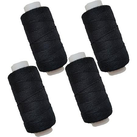 Amazon.com: 4 Rolls Sewing Thread Weaving Threads for Making Wig, Hand ...