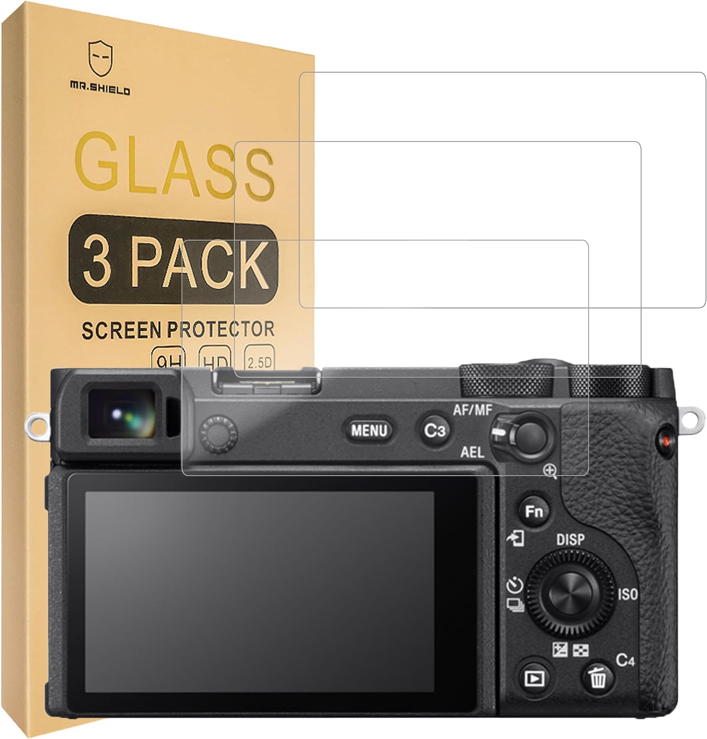 Amazon.com: Mr.Shield Screen Protector compatible with Sony Alpha A6600 ...