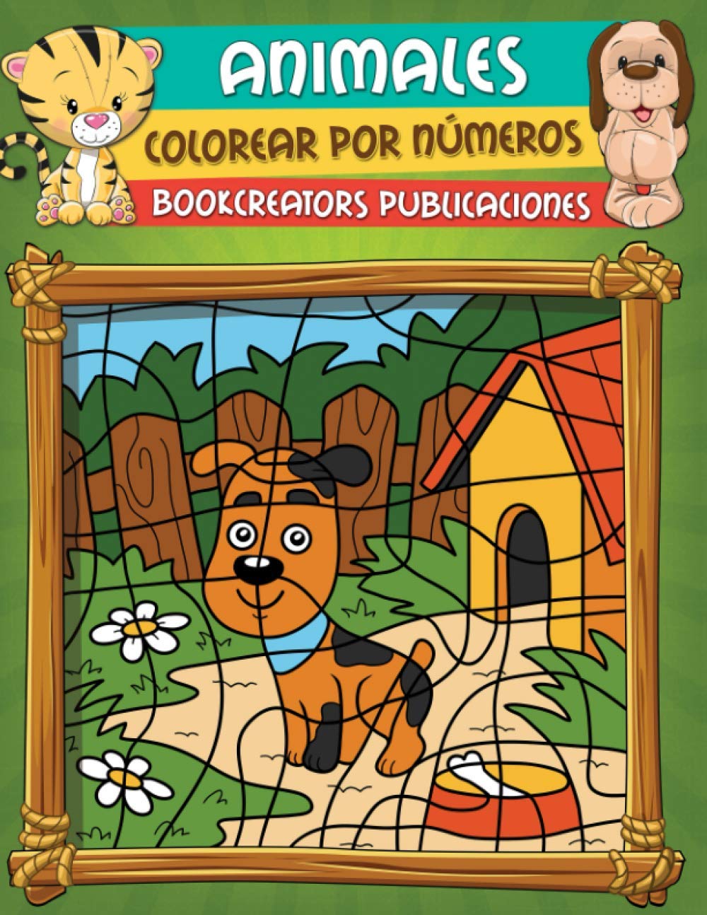 Buy Colorear Animales por Números: Libro de Actividades Para colorear ...