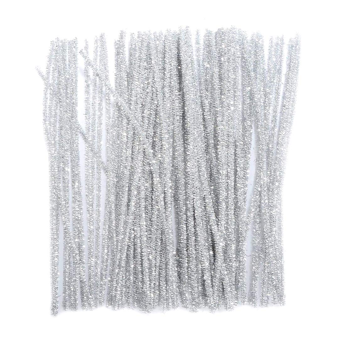 Snapklik.com : Glitter Pipe Cleaners, 100 PCS 12 Inch Glitter Sparkle ...