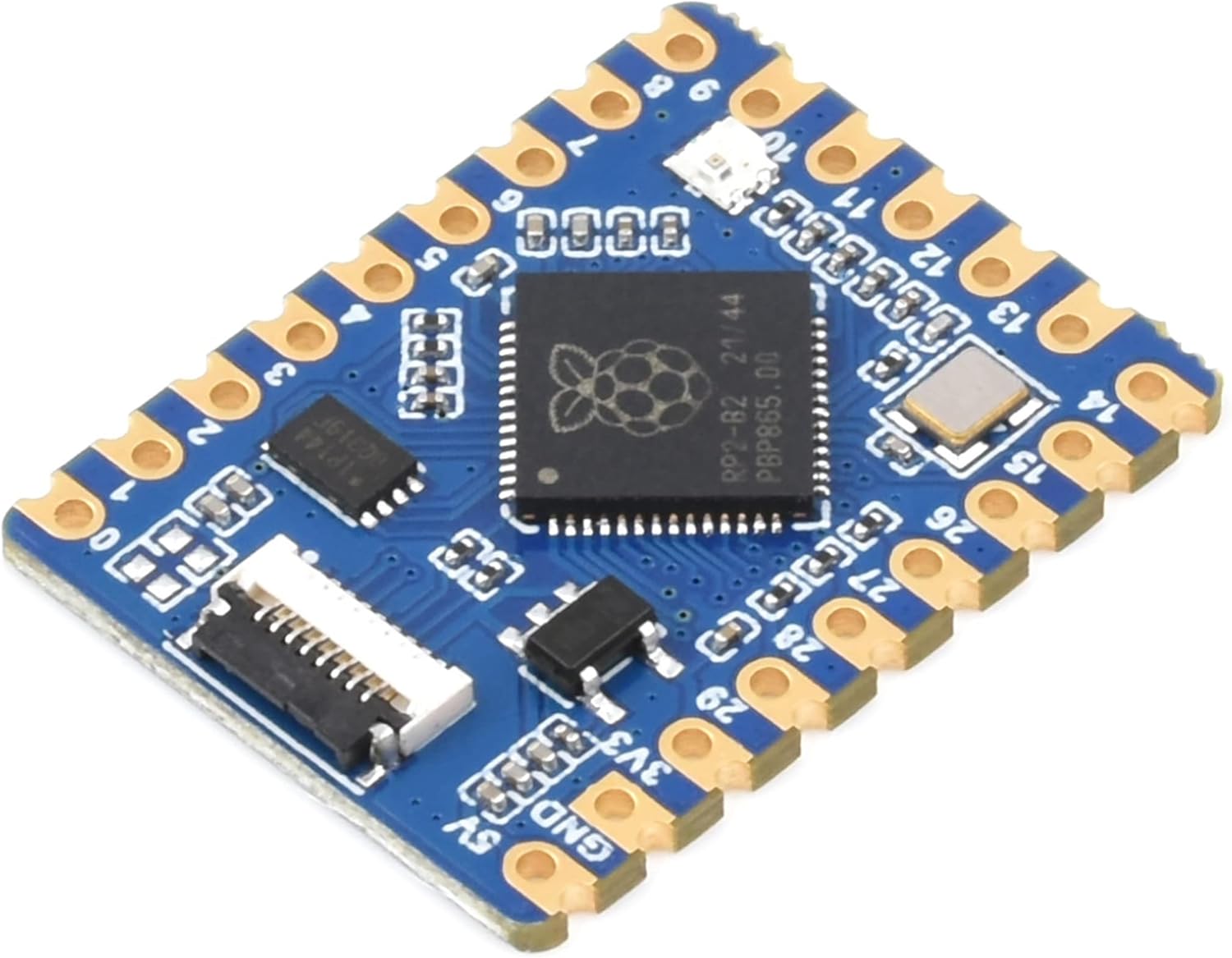 Amazon.com: Waveshare RP2040-Tiny Kit Based on Raspberry Pi MCU RP2040 ...