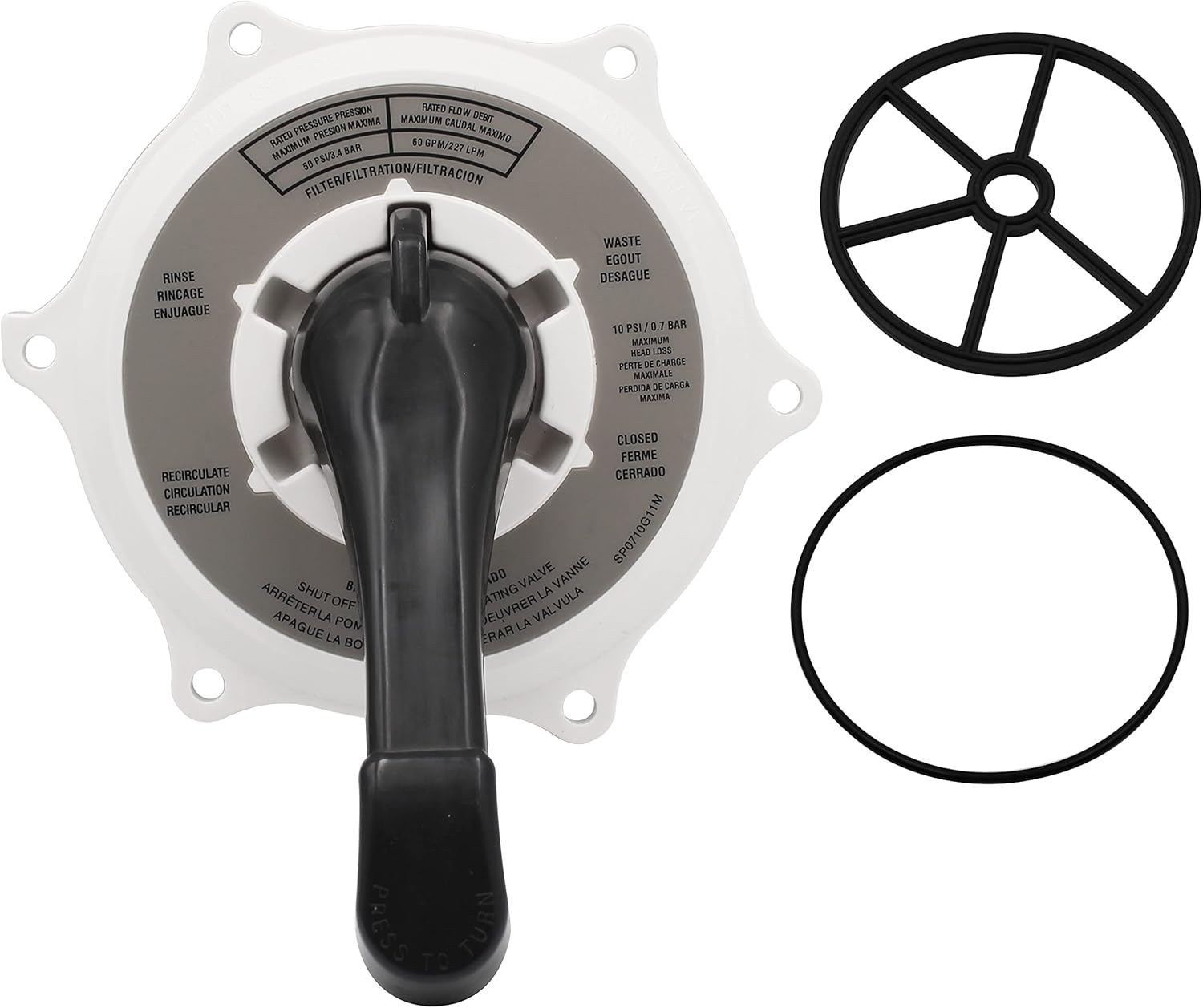 Amazon.com: BTLXU SPX0710XBA Key Cover and Handle Assembly Replacement ...