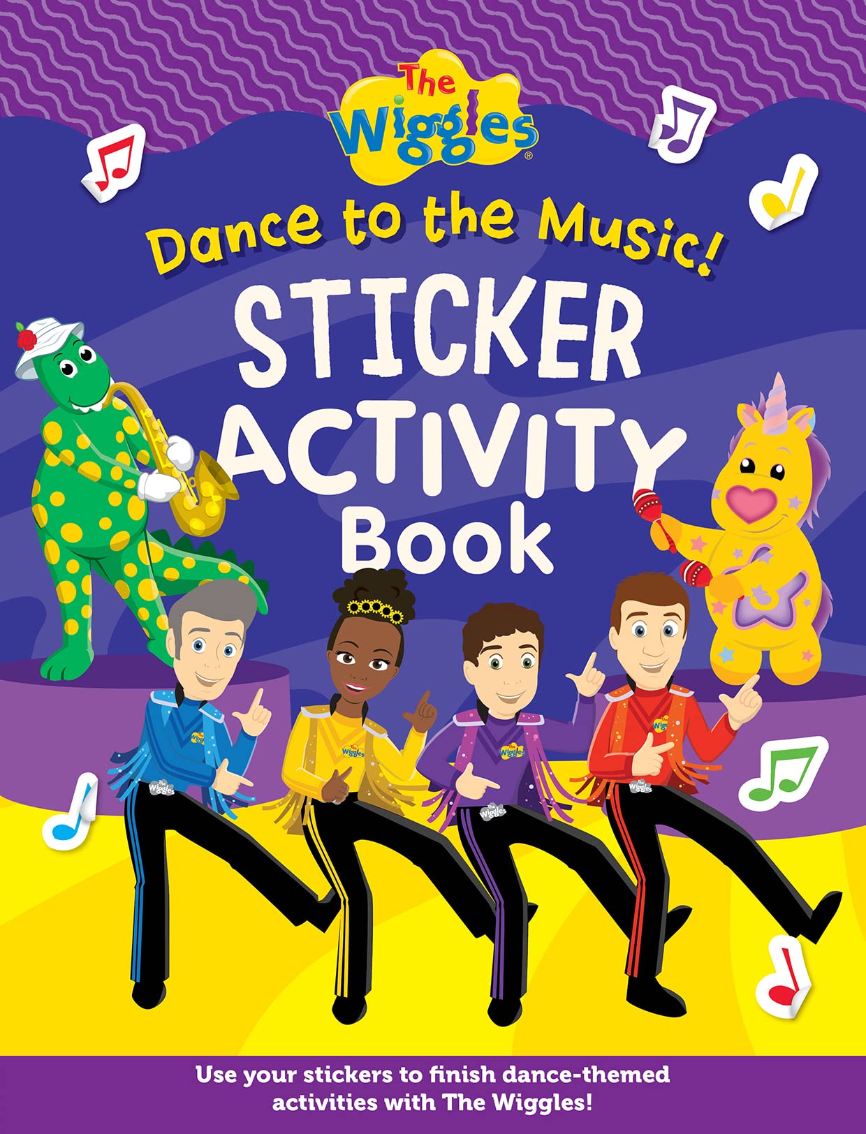 Amazon.com: Dance to the Music Sticker Activity Book (The Wiggles ...