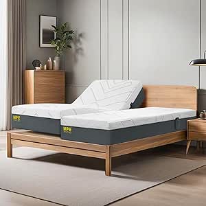 Amazon.com: MPE Adjustable Bed Base with Massage Mattress (Not included ...