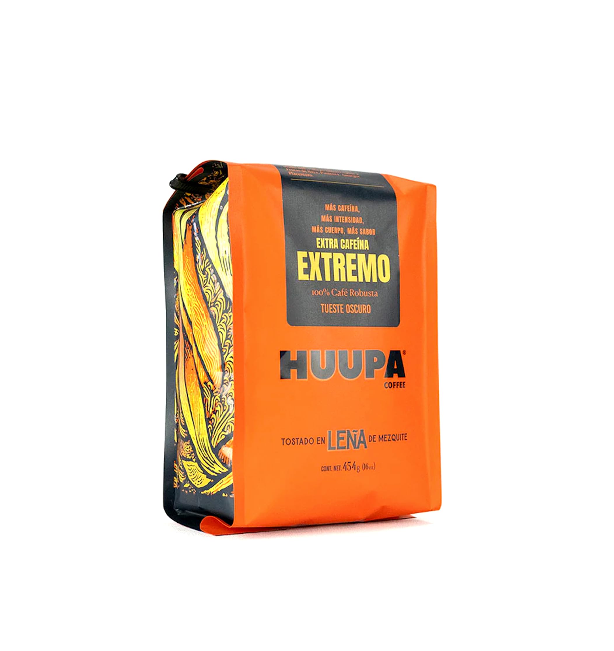 Amazon.com : Wood Roasted HUUPA Coffee, 100% Robusta Bean, Dark Roast ...