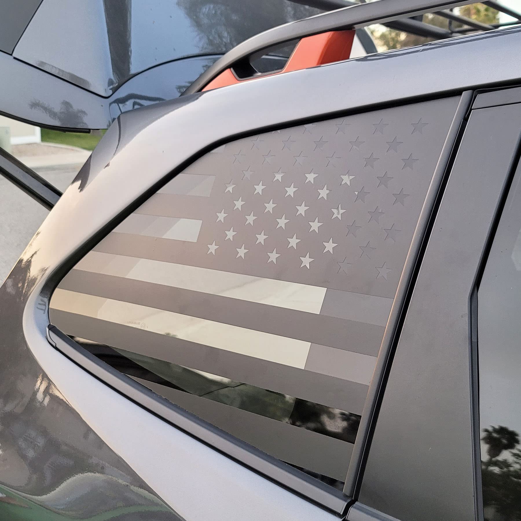 Zxiaochun 1Pair American Flag Window Decals for Car SUV Trucks ...