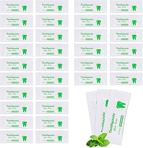 Amazon.com: HAIFOTRVA Too Small Bulk Travel Size Toothpaste Pack of 100 ...