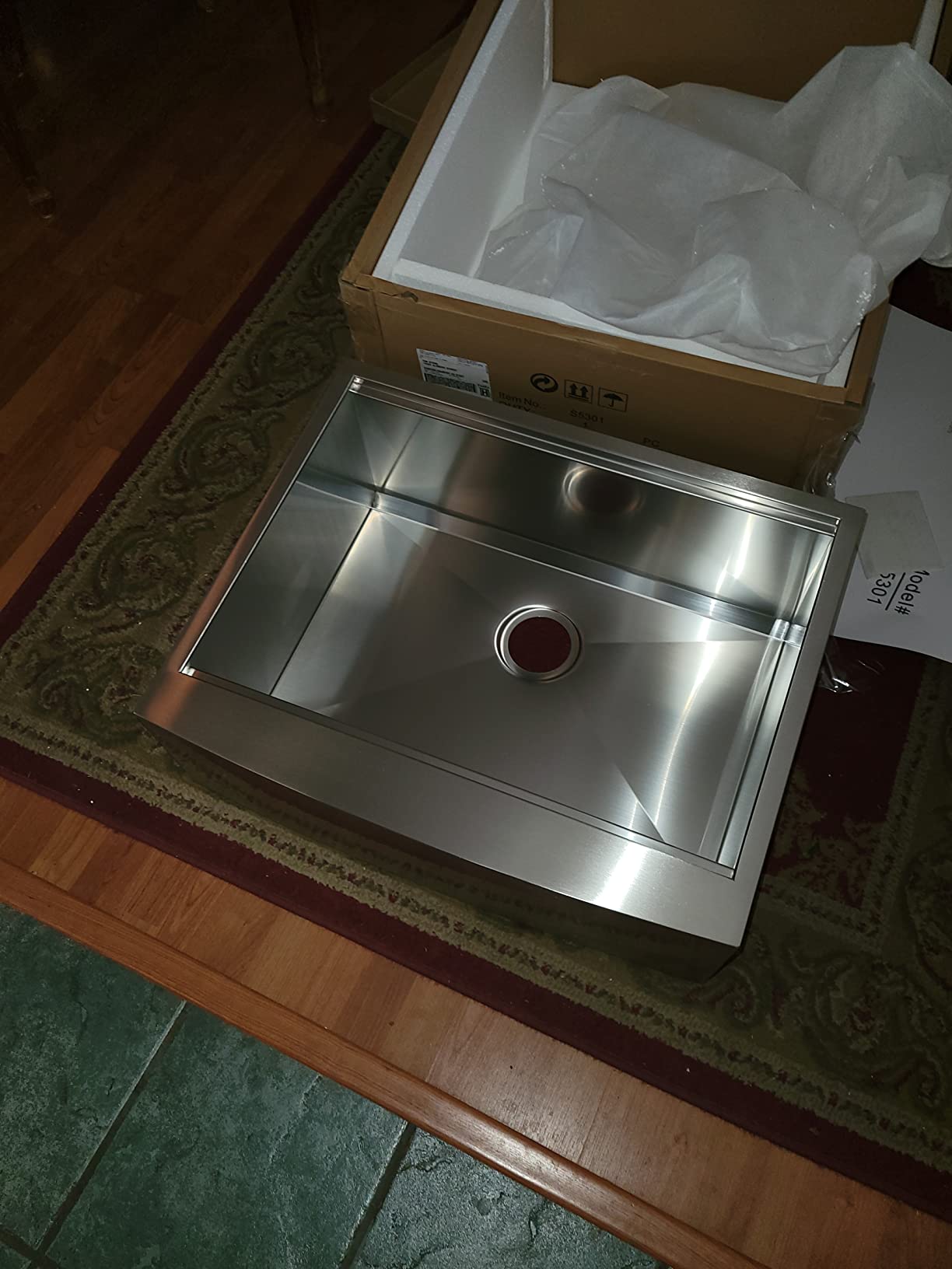 $17/mo - Finance 27" Ticor S5301 Bryce Series Curved Apron Front ...