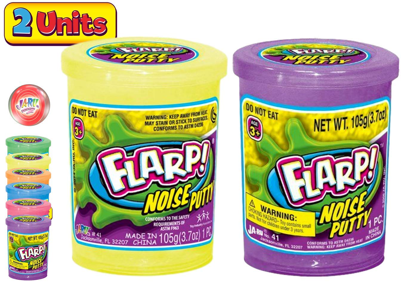 Snapklik.com : JA-RU Flarp Noise Putty Scented Squishy Sensory Toys For ...