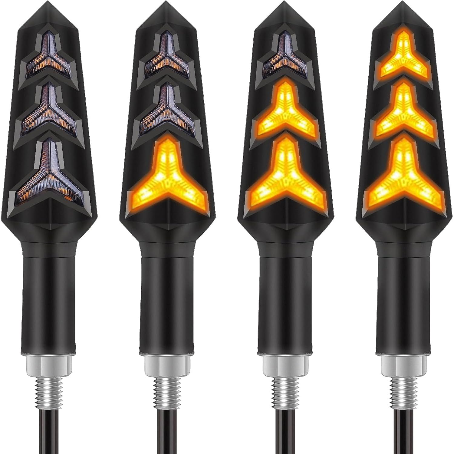Pivalo Bike Indicator LED Bulb with Crystal Design Running Super Bright ...