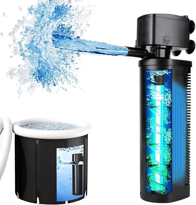 Amazon.com : TARARIUM 600GPH Cold Plunge Filter Small Pool Filter for ...