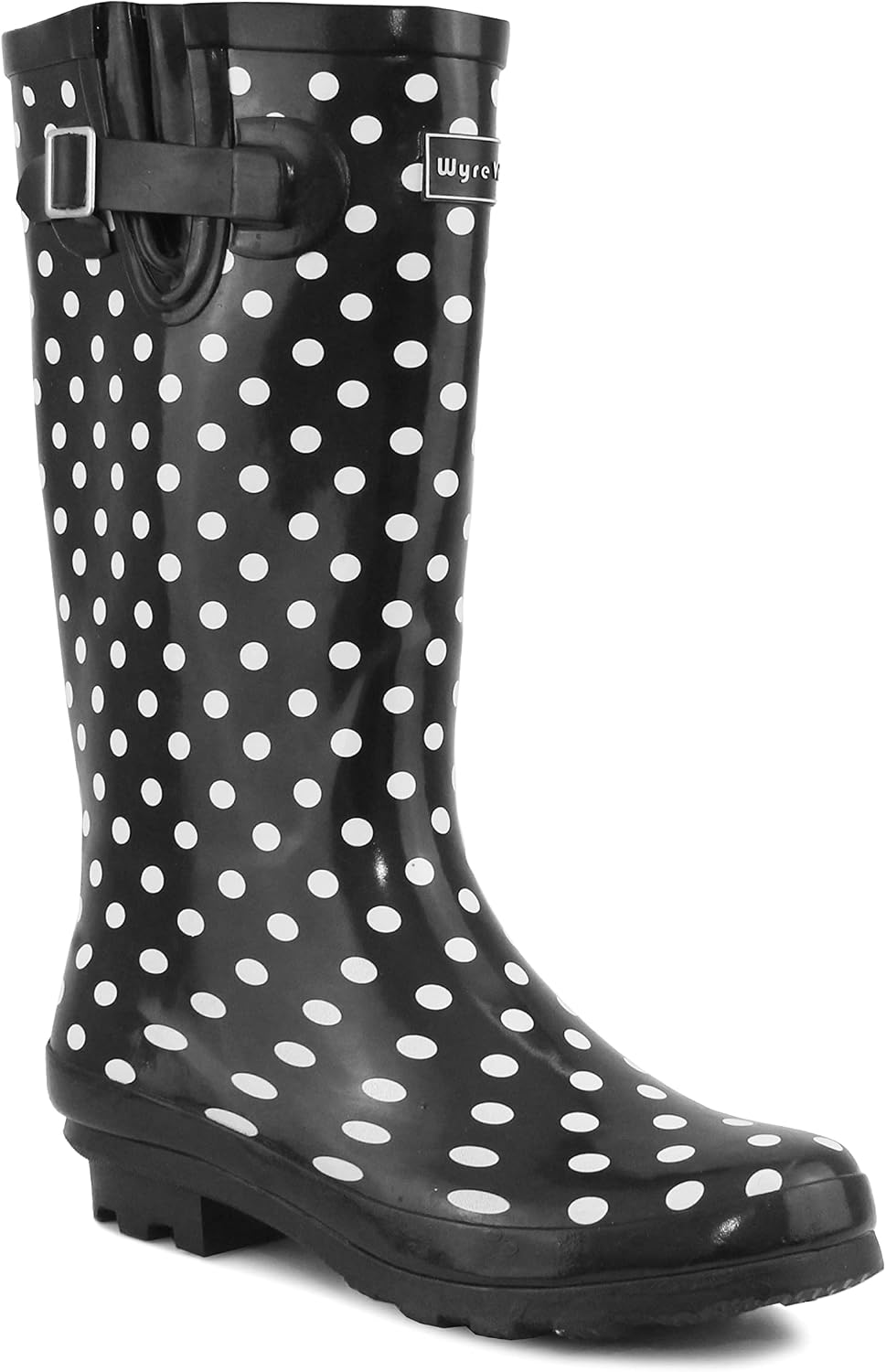 Wyre Valley Womens Ladies Adjustable Calf Wellies Waterproof Festival ...